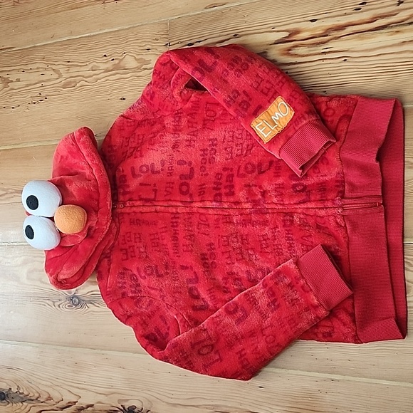 Sesame Street | Shirts & Tops | Sesame Street Elmo Hoodie | Poshmark